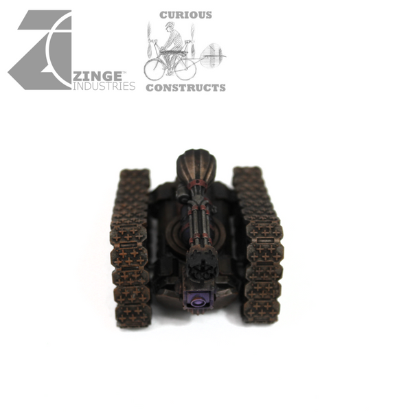 Steampunk Mobile Gun Platform and Gun X 1 - Various – Zinge Industries