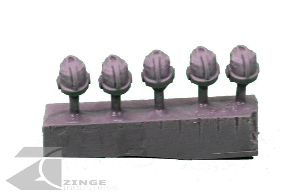 Snake Skull Helmets / Heads x5 Post Human Scale – Zinge Industries